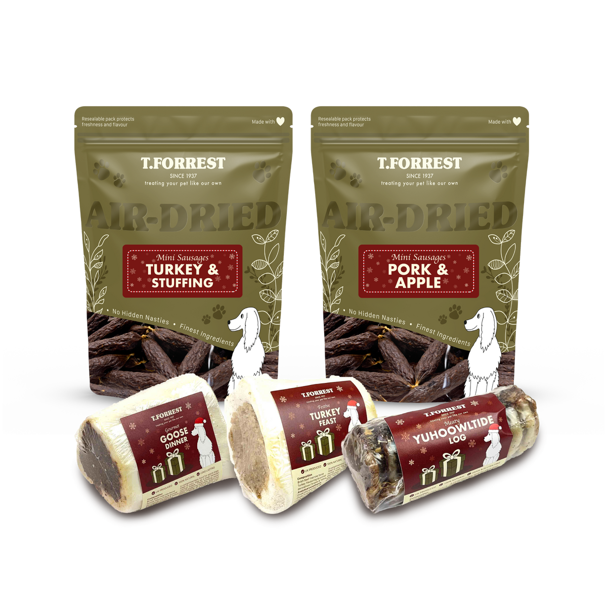 Shop Treats by Dog Breed | 100% Natural Treats - T.Forrest – Page 2