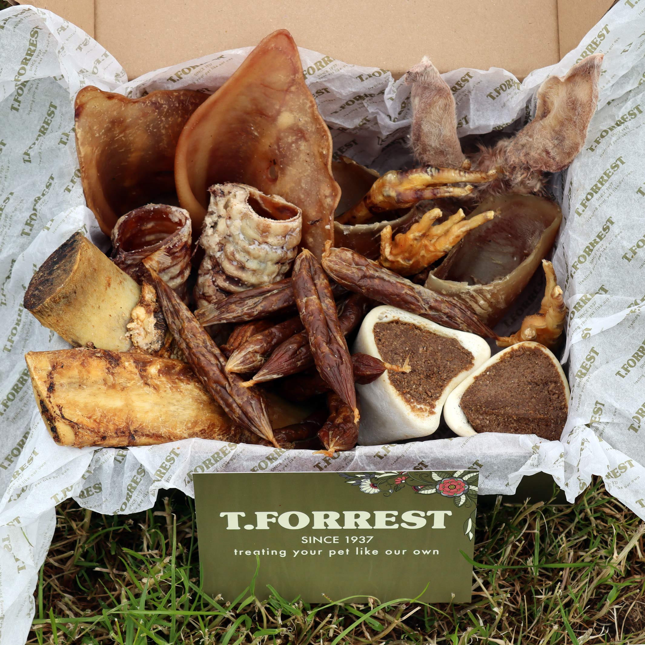 Natural Selection Box For Dogs - T.Forrest - Natural Dog Treats